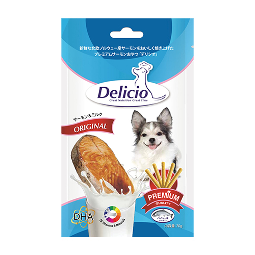 ルークラン デリシオ オリジナル サーモン&ミルク 70g | wancom