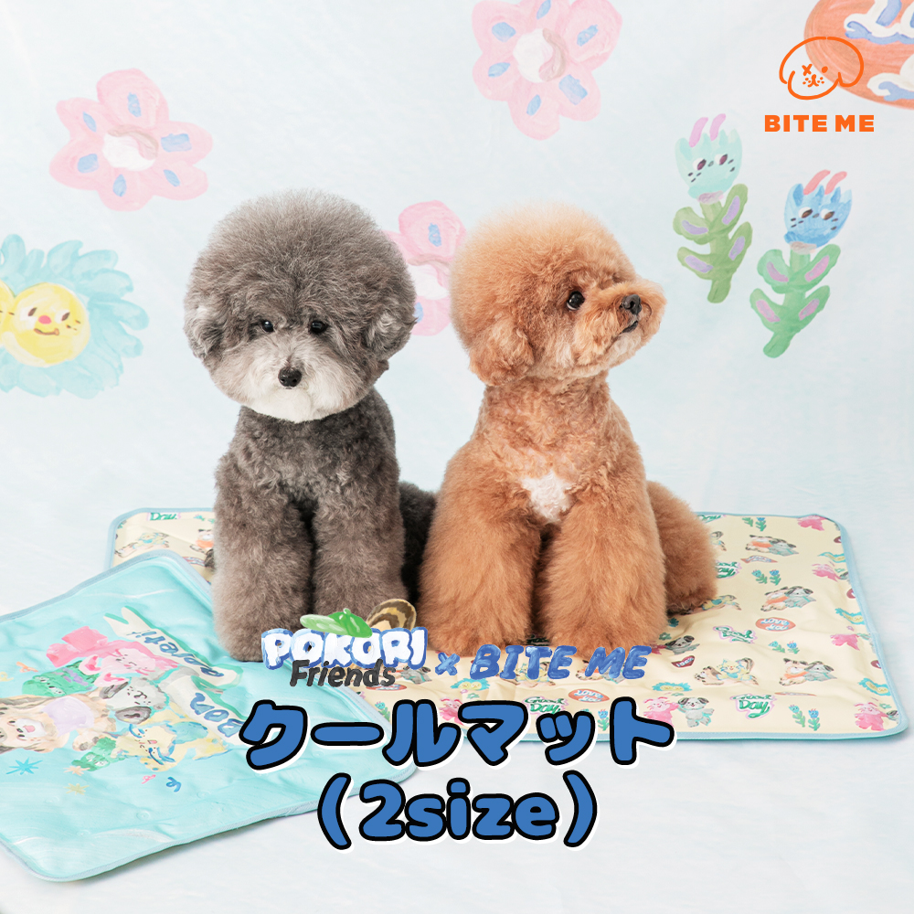 BITE ME×POKORI Friends クールマット M | wancom
